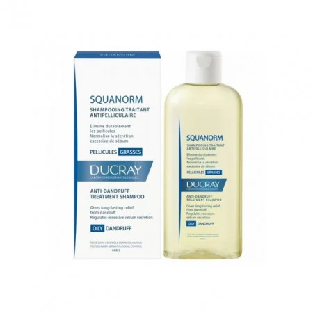 DUCRAY SQUANORM ŠAMPON protiv masne peruti 200ml