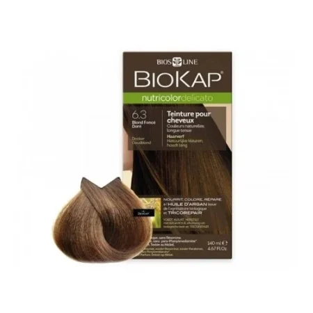 BioKap farba za kosu Delicato 6.3 tamno zlatno plava 140ml