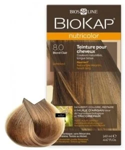 BioKap farba za kosu Nutricolor 8.0 svetlo plava 140ml