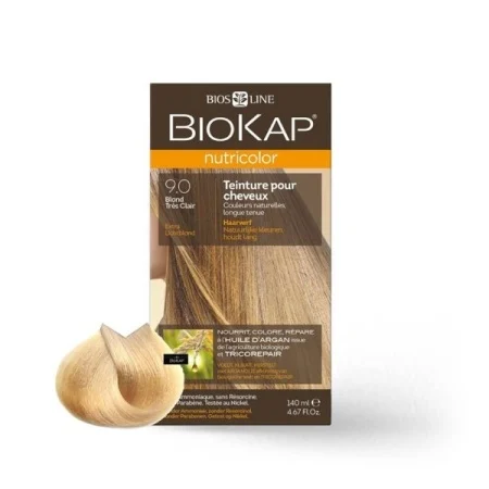 BioKap farba za kosu Nutricolor 9.0 vrlo svetlo plava 140ml