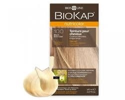 BioKap farba za kosu Nutricolor 10.0 zlatno vrlo svetlo plava 140ml