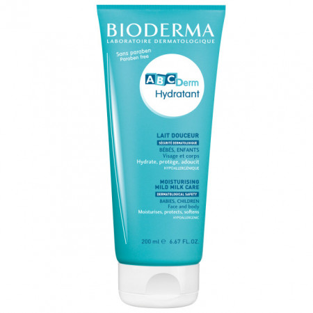 BIODERMA ABCDerm Hydratant MLEKO za LICE i TELO 200ml