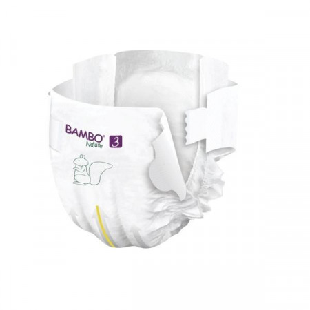 BAMBO Nature 3 Midi 5-9kg - 52 pelene