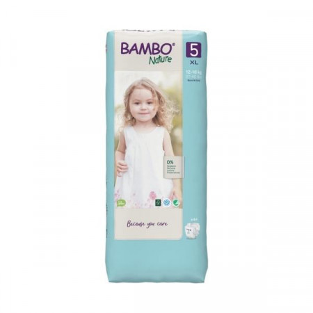 BAMBO Nature 5 Junior 12-22kg - 44 pelene