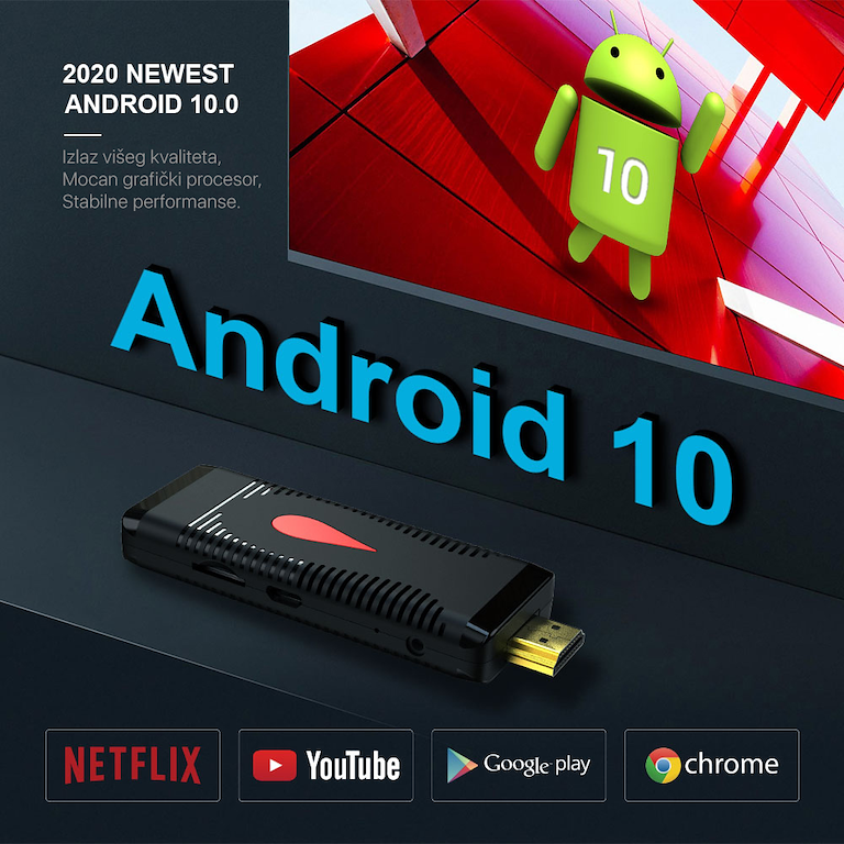 ANDROID SMART USB MINI TV STICK 2GB/16GB