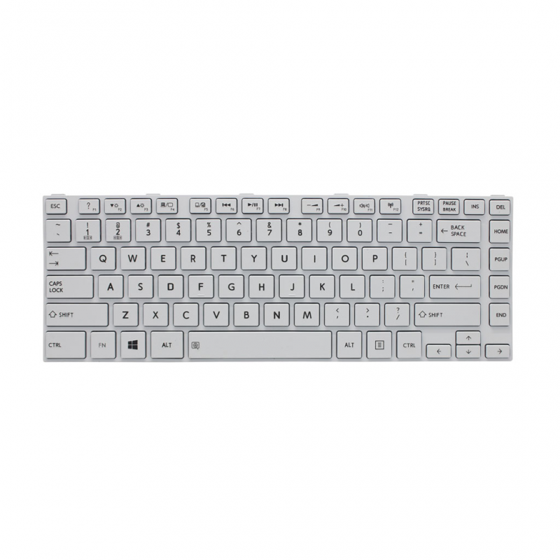 TASTATURA ZA LAPTOP TOSHIBA SATELLITE L800/L805/L830/L840/L845/C800/C800D BELA