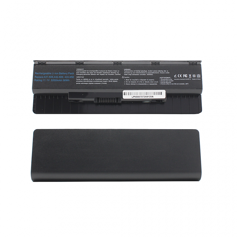 BATERIJA ZA LAPTOP ASUS A32-N56 11.1V 5200MAH