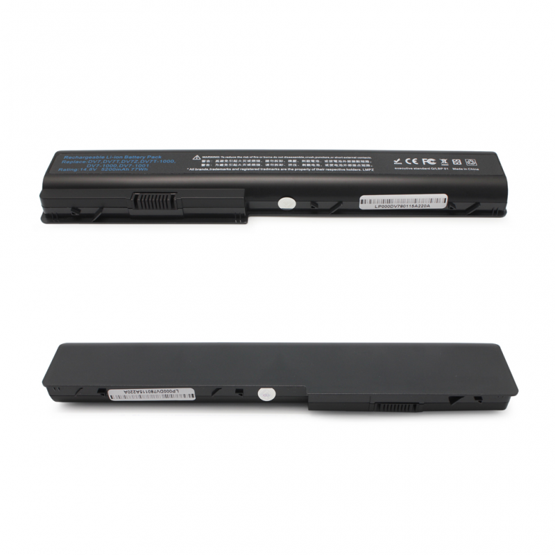 BATERIJA ZA LAPTOP HP COMPAQ DV7 DV8 HDX18 GA08 5200MAH