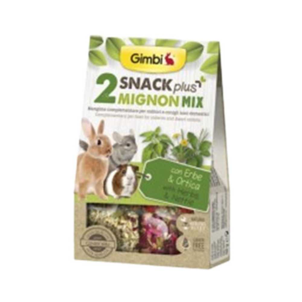 Gimbi SNACK PLUS MIGNON MIX 2 - poslastica za glodare 50g