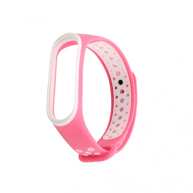 NARUKVICA ZA SMART WATCH XIAOMI MI BAND M3/M4 PINK BELA