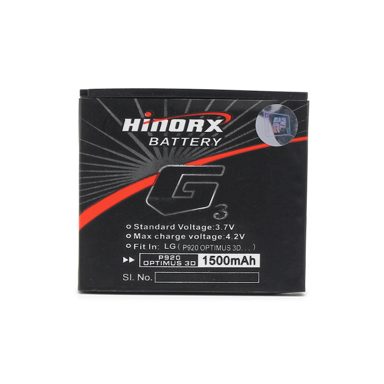 BATERIJA HINORX ZA LG P990/P920 1500MAH