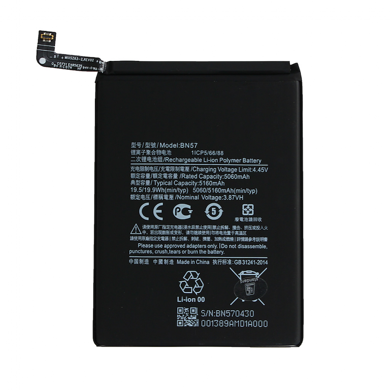 BATERIJA STANDARD ZA XIAOMI POCO X3 NFC BN57