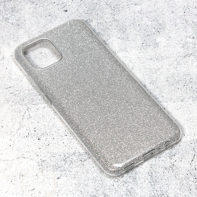 TORBICA CRYSTAL DUST ZA SAMSUNG A035G GALAXY A03 (EU) SREBRNA