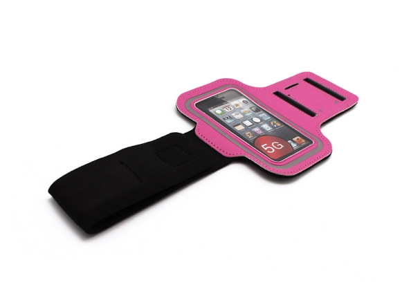 TORBICA OKO RUKE ZA IPHONE 5 PINK