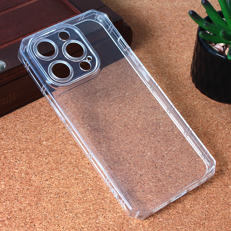 TORBICA FULL PROTECTION ZA IPHONE 15 PRO 6.1 TRANSPARENT