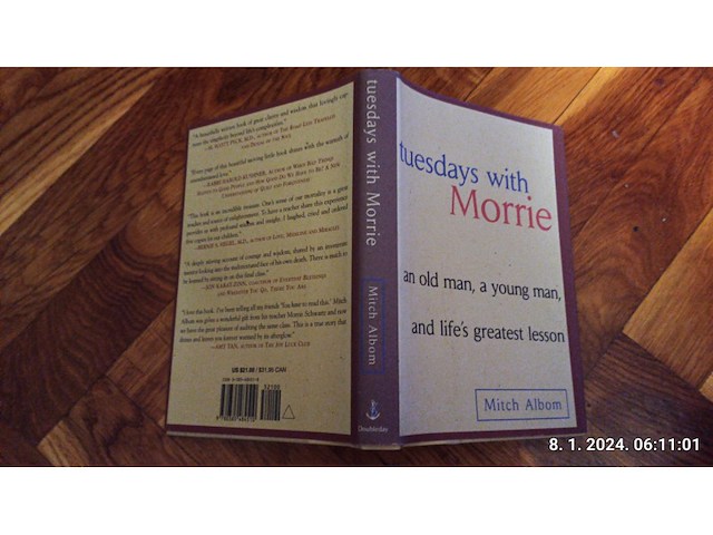MITCH ALBOM, TUESDAYS WITH MORRIE