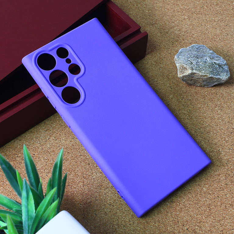 TORBICA TERACELL GIULIETTA ZA SAMSUNG S918B GALAXY S23 ULTRA MAT LJUBICASTA