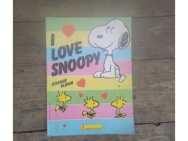 ALBUM I LOVE SNOOPY