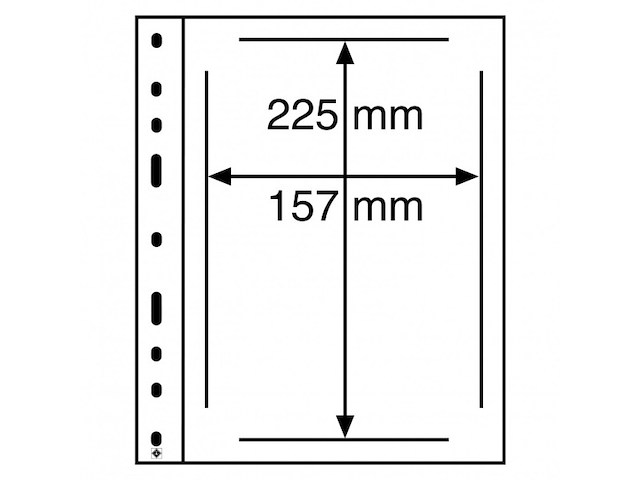 Leuchtturm Optima ETB listovi za novčanice.