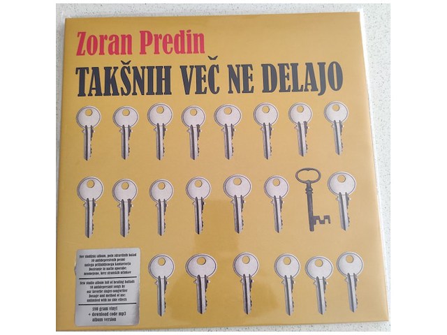 ZORAN PREDIN - TAKŠNIH VEČ NE DELAJO