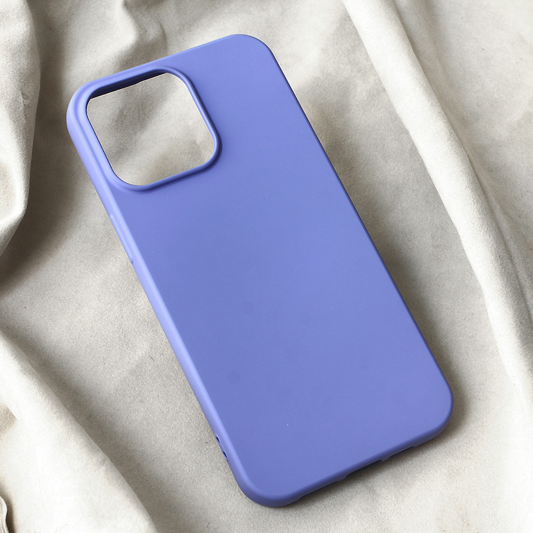 TORBICA TERACELL SOFT VELVET ZA IPHONE 15 PRO MAX 6.7 LJUBICASTA