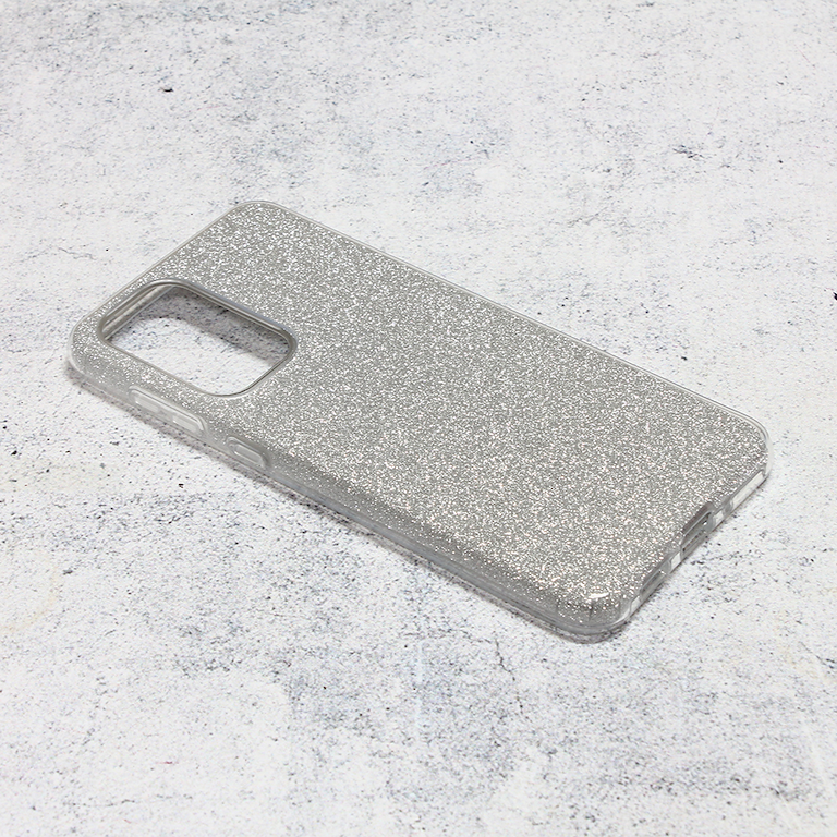 TORBICA CRYSTAL DUST ZA SAMSUNG A336B GALAXY A33 5G SREBRNA