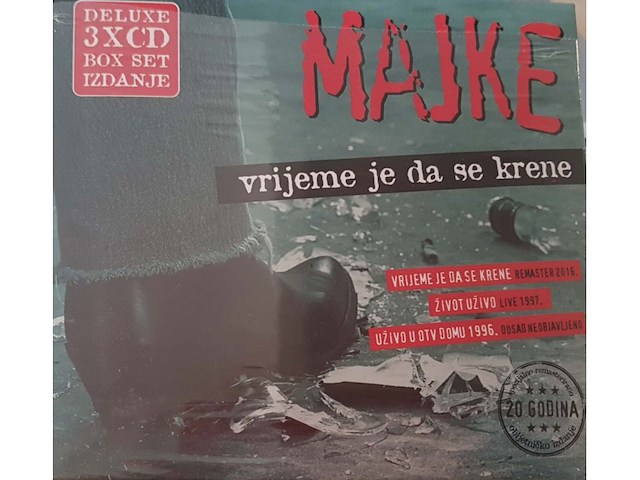 MAJKE - VRIJEME JE DA SE KRENE-DUPLI CD