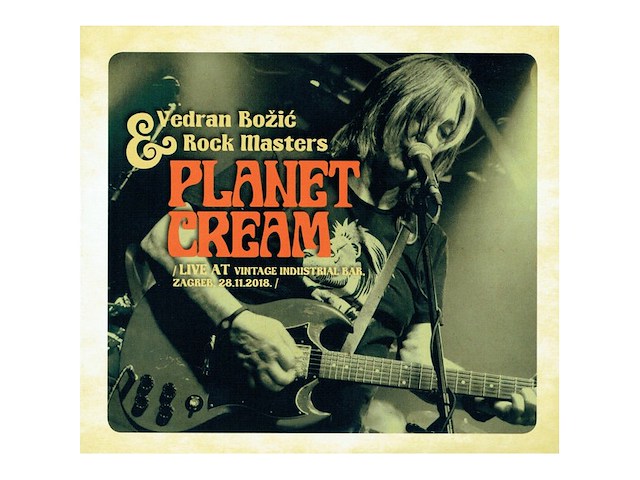 Vedran Božić &; Rock Masters - Planet Cream (live at vintage industrial bar)