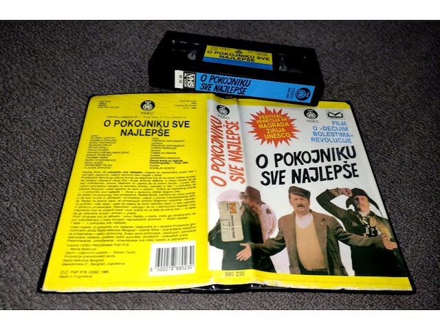 RETKI VHS YU O POKOJNIKU SVE NAJLEPŠE