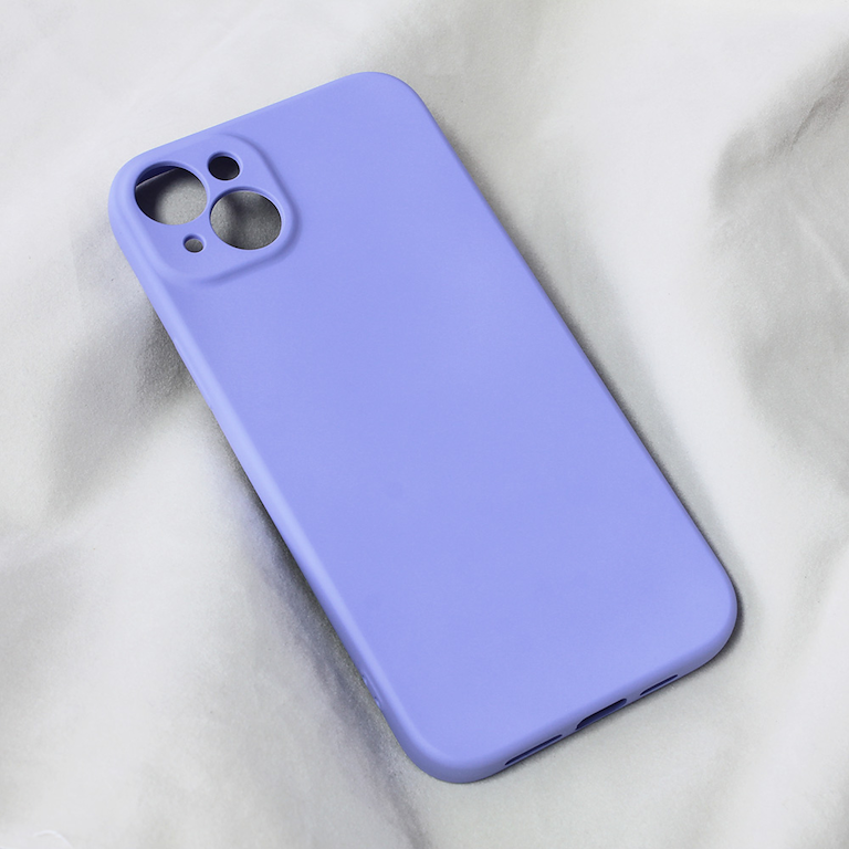 TORBICA TERACELL SOFT VELVET ZA IPHONE 14 PLUS 6.7 LJUBICASTA