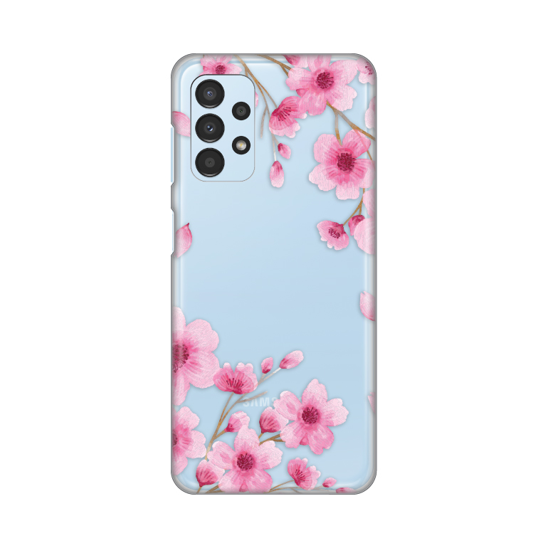 TORBICA SILIKONSKA PRINT SKIN ZA SAMSUNG A135F GALAXY A13 4G ROSE FLOWERS