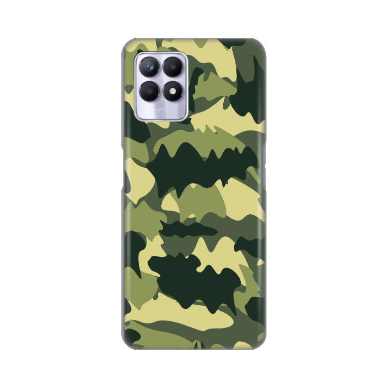 TORBICA SILIKONSKA PRINT SKIN ZA REALME 8I ARMY