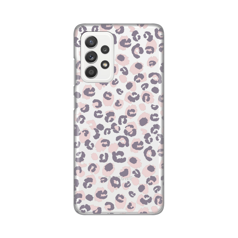 TORBICA SILIKONSKA PRINT SKIN ZA SAMSUNG A525F/A526B/A528B GALAXY A52 4G/A52 5G/A52S 5G PINK LEOPARD