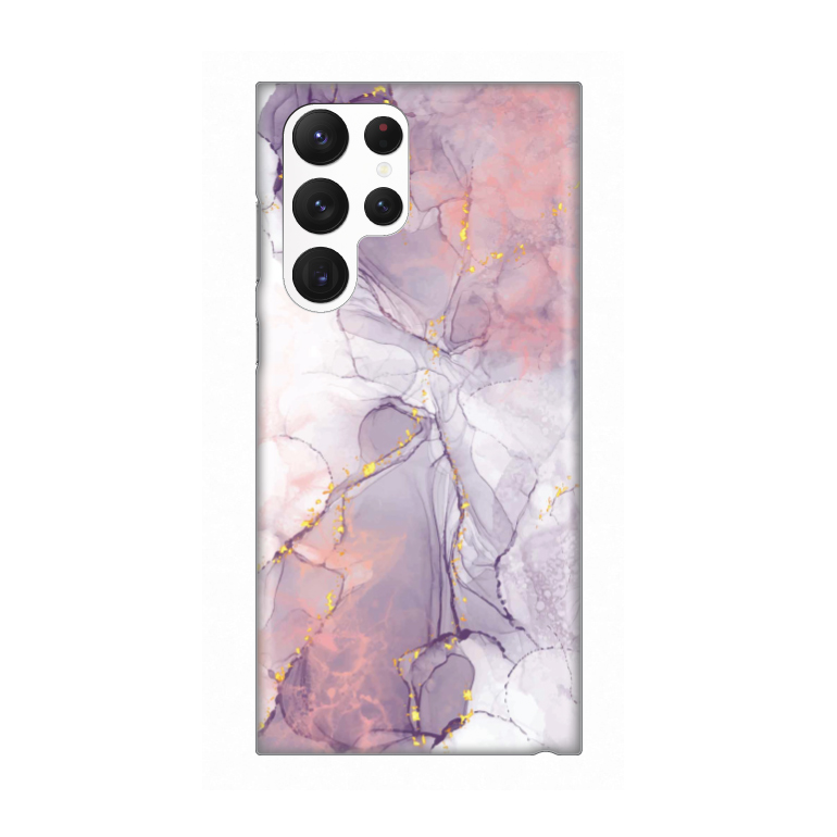 TORBICA SILIKONSKA PRINT ZA SAMSUNG S908B GALAXY S22 ULTRA PINK MARBLE