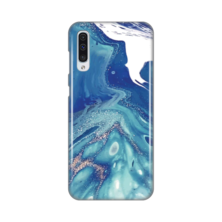 TORBICA SILIKONSKA PRINT ZA SAMSUNG A307F/A505F/A507F GALAXY A30S/A50/A50S BLUE MARBLE