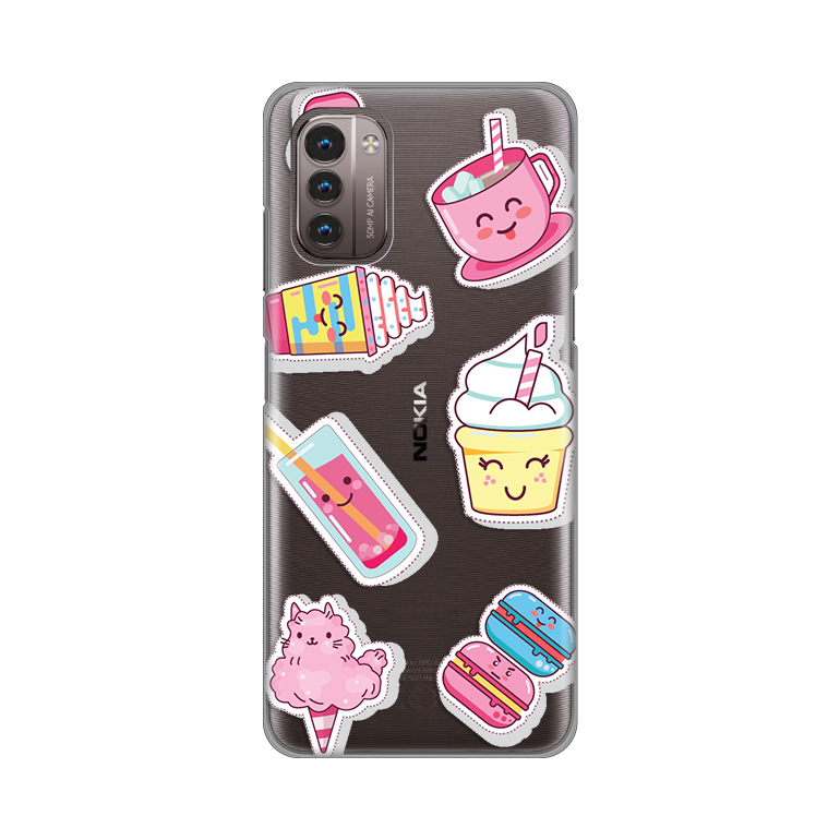 TORBICA SILIKONSKA PRINT SKIN ZA NOKIA G11/G21 ICE CREAM