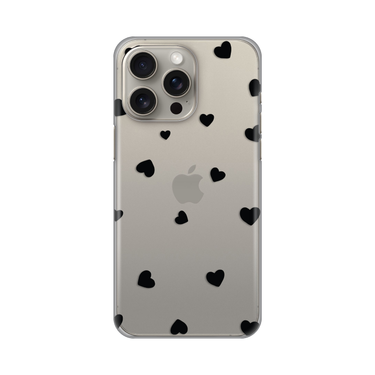 TORBICA SILIKONSKA PRINT SKIN ZA IPHONE 15 PRO MAX 6.7 HEARTS