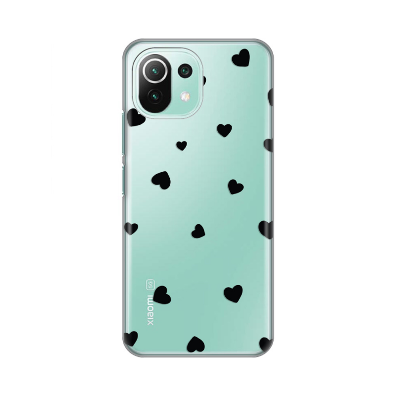 TORBICA SILIKONSKA PRINT SKIN ZA XIAOMI MI 11 LITE HEARTS