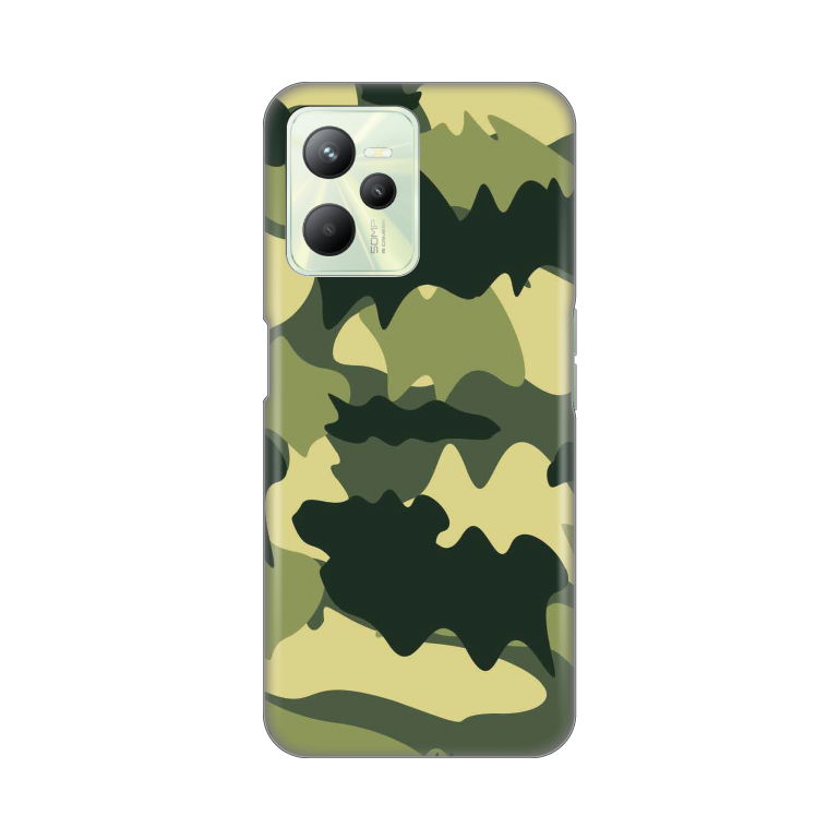TORBICA SILIKONSKA PRINT SKIN ZA REALME C35 ARMY