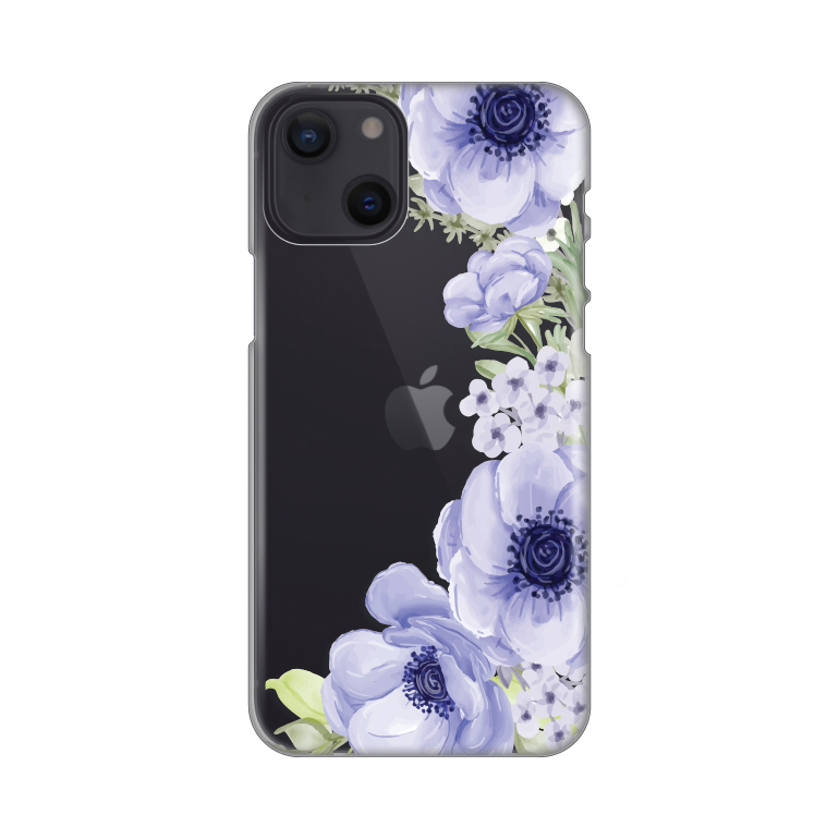TORBICA SILIKONSKA PRINT SKIN ZA IPHONE 13 6.1 BLUE ROSES