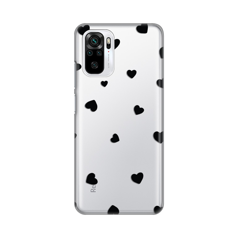 TORBICA SILIKONSKA PRINT SKIN ZA XIAOMI REDMI NOTE 10 4G/10S HEARTS