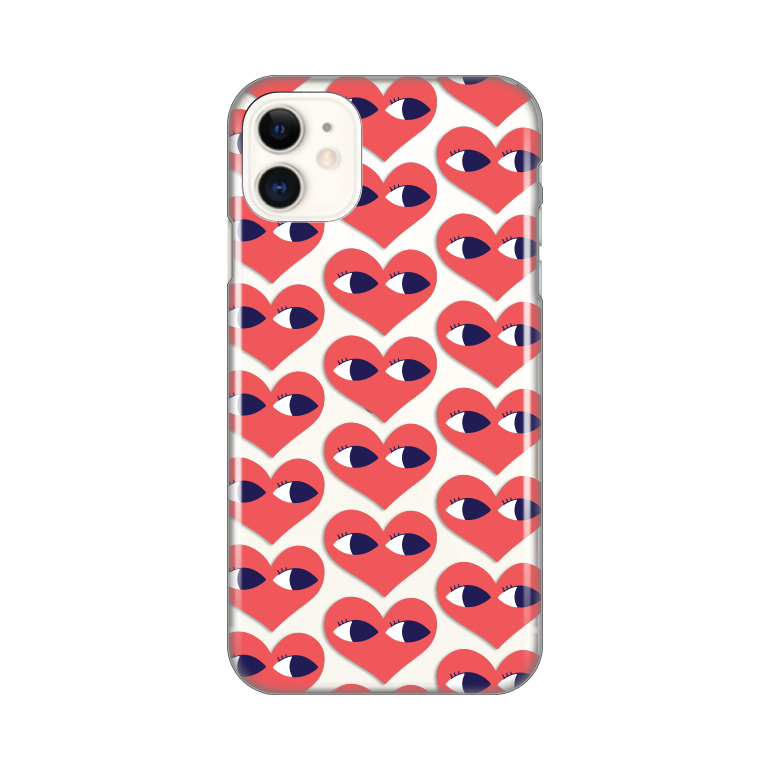 TORBICA SILIKONSKA PRINT SKIN ZA IPHONE 11 6.1 EYE HEART PATTERN