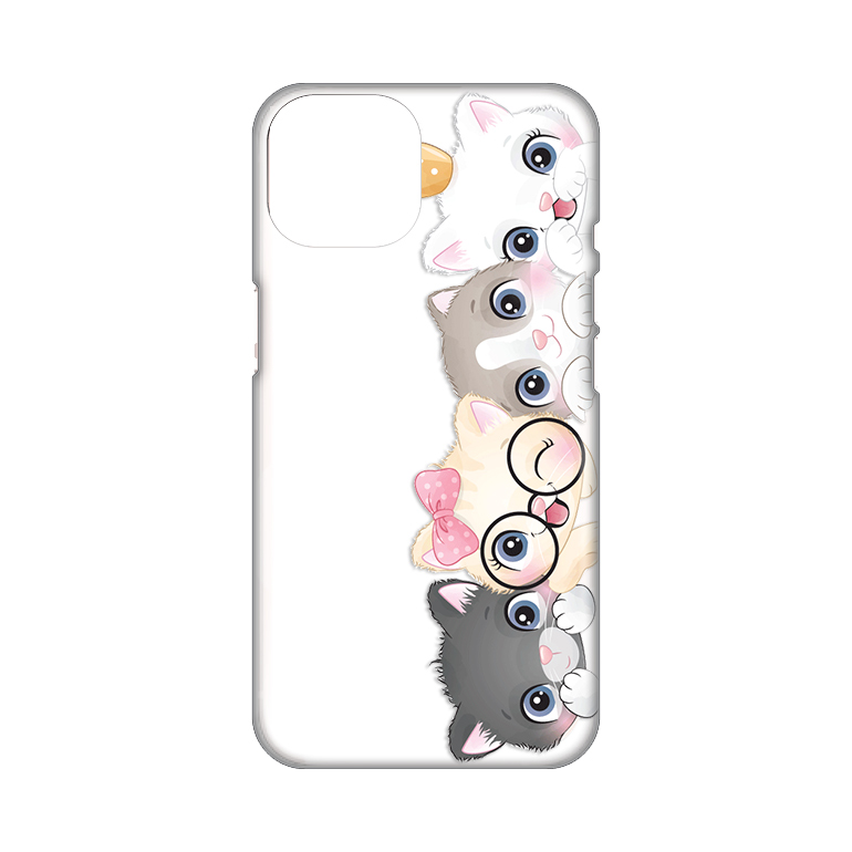 TORBICA SILIKONSKA PRINT SKIN ZA IPHONE 14 PLUS 6.7 CATS