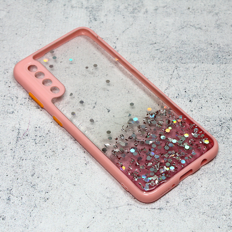 TORBICA FRAME GLITTER ZA SAMSUNG A307F/A505F/A507F GALAXY A30S/A50/A50S ROZE