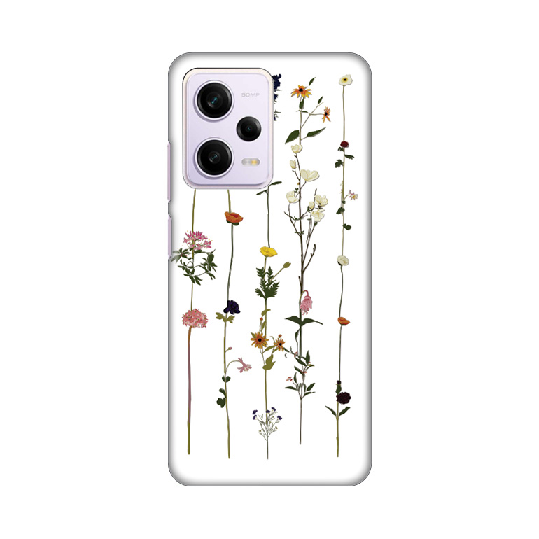 TORBICA SILIKONSKA PRINT SKIN ZA XIAOMI REDMI NOTE 12 PRO 5G (EU) FLOWER