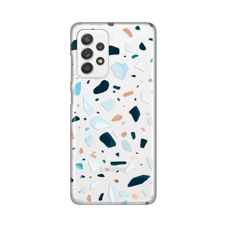 TORBICA SILIKONSKA PRINT SKIN ZA SAMSUNG A525F/A526B/A528B GALAXY A52 4G/A52 5G/A52S 5G TERAZZO PATTERN