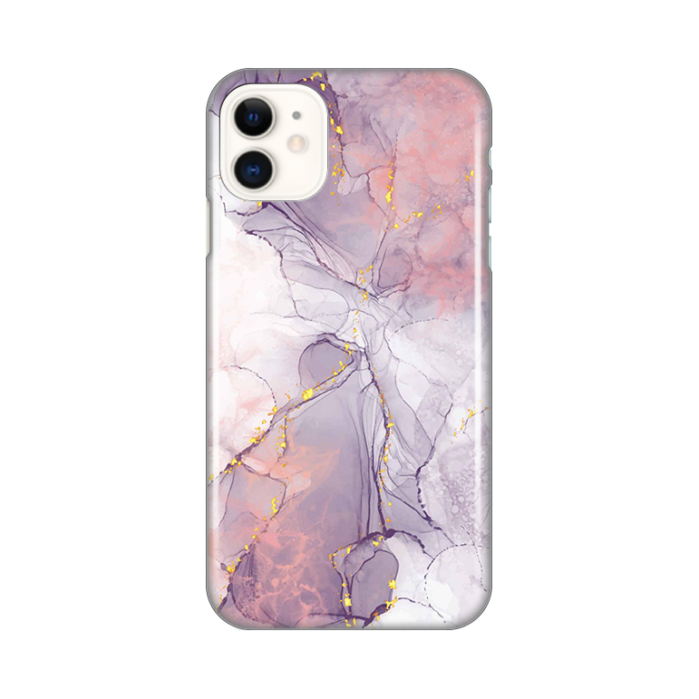 TORBICA SILIKONSKA PRINT ZA IPHONE 11 6.1 PINK MARBLE