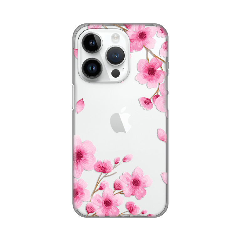 TORBICA SILIKONSKA PRINT SKIN ZA IPHONE 14 PRO 6.1 ROSE FLOWERS