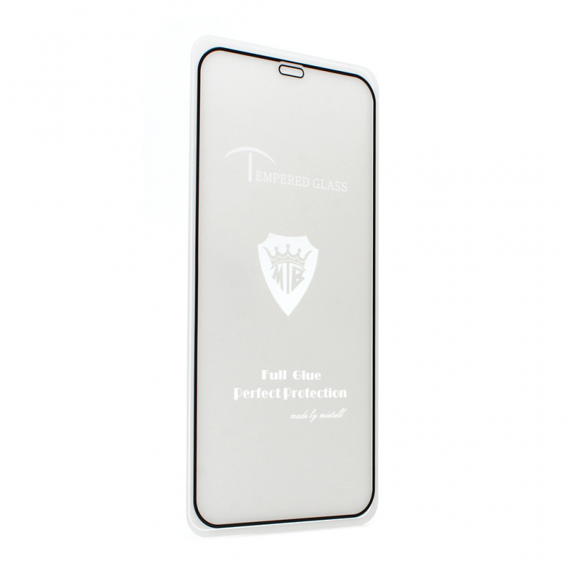 TEMPERED GLASS 2.5D FULL GLUE ZA IPHONE 12/12 PRO 6.1 CRNI