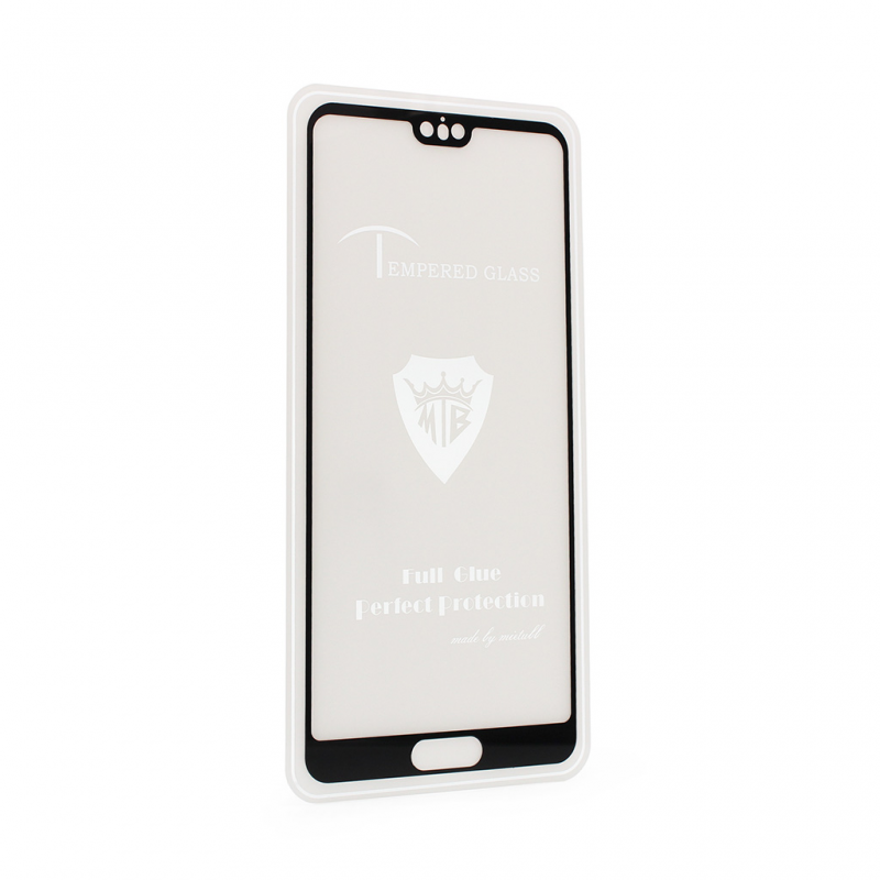 TEMPERED GLASS 2.5D FULL GLUE ZA HUAWEI P20 CRNI